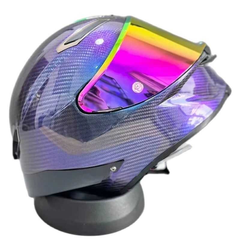 Chameleon Carbon Fiber Material Motocross Motobike Big Spoiler Riding ...