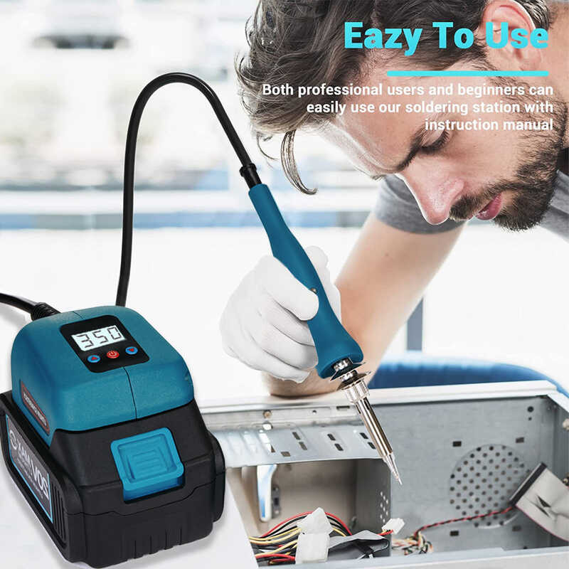 Electric MINI Soldering Station Digital Electronic Welding Iron ...