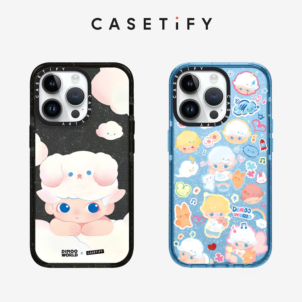 GLITTER Casing Bubble Mart Cloud Boy soft Phone Case For IPhone ...