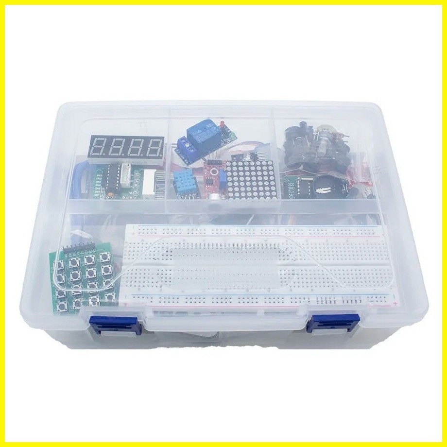 UNO R3 Advance Upgraded Starter Arduino Kit 2023 with PDF Manual Full Set Makerlab Electronic ...