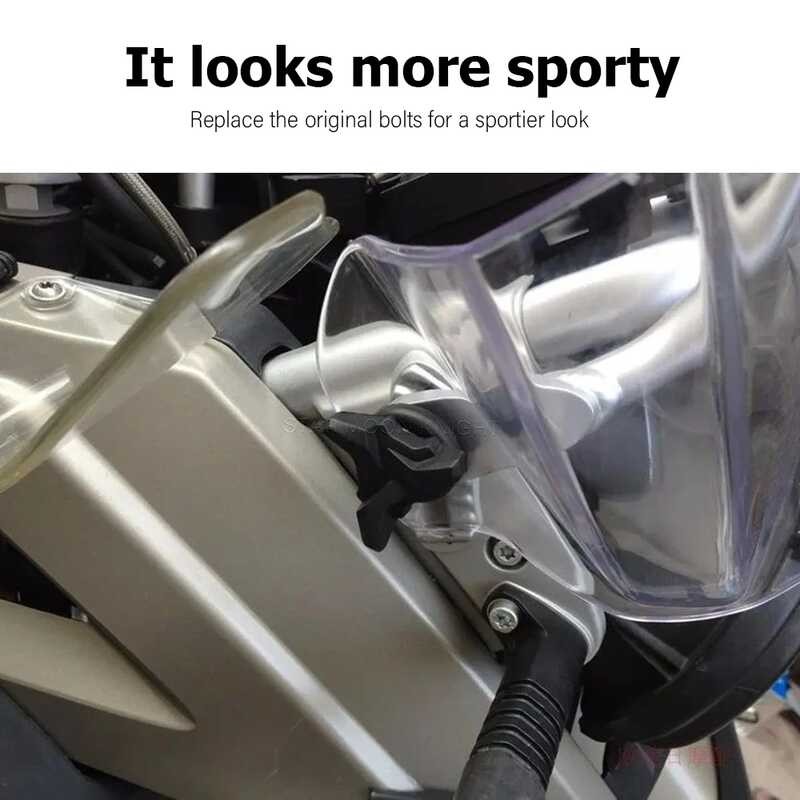 1200 R GSA Windshield Lock Adjustment Screw Windscreen Mount Clip Clamp ...