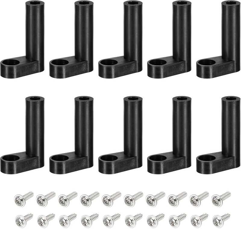 PCB plastic MECCANIXITY fixed foot circuit board bracket black mounting ...