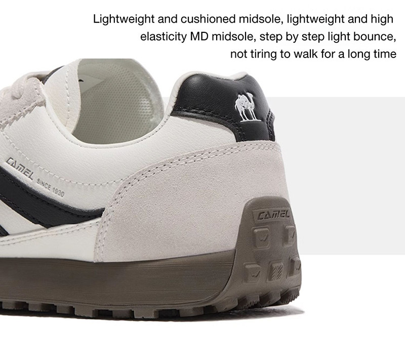 CAMEL CROWN Women's Anti-slip Training Shoes Fashion Retro German Style ...