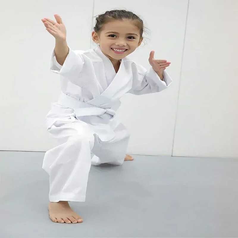 Kids 0 And Adult, Lightweight Karate Gi Student Uniform With Belt For Martial Arts Training ...