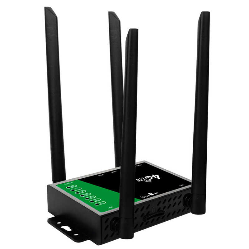 Wifi With SIM Card Slot 4 Antennas 4G LTE CPE 150Mbps Firewall ...