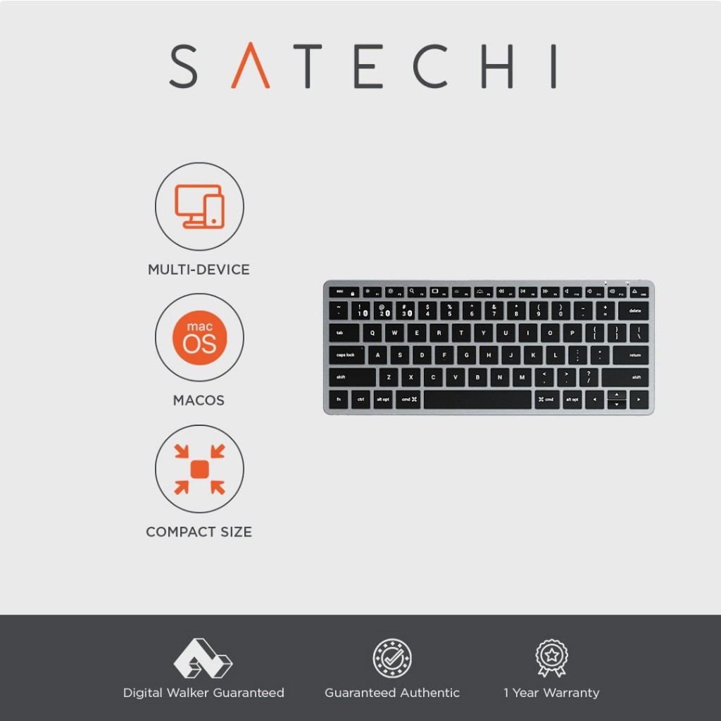 Satechi Slim X1 Bluetooth Keyboard | Shopee Philippines