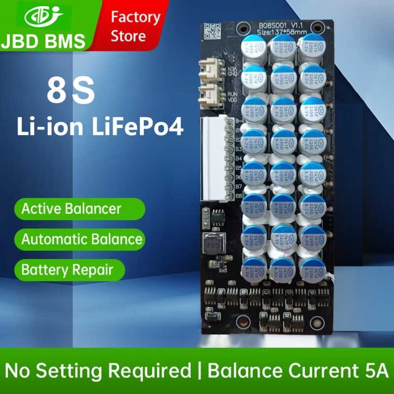 Ng Bigla JBD Active Equalizer Ba5a 8S Lifepo4 Li-Ion NMC Lithium ...
