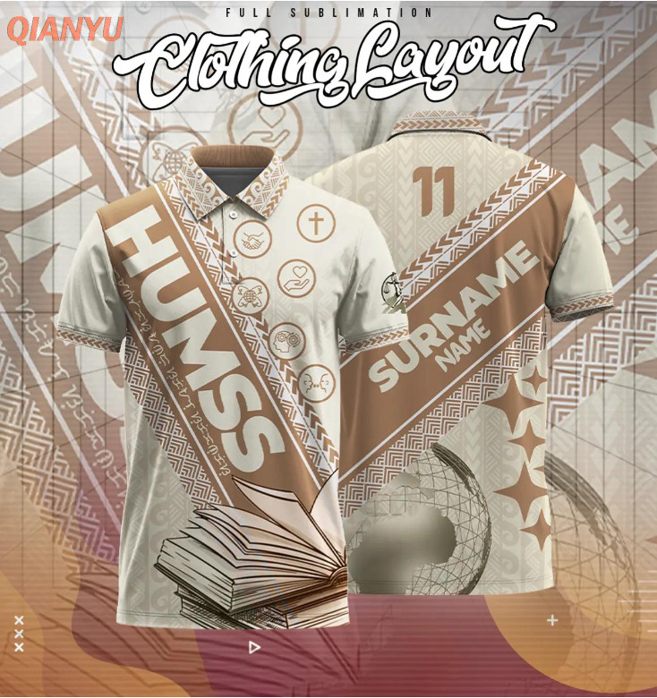 [FREE CUSTOME]2024 HUMSS SUBLIMATION UNIFORM POLOshirt for men women ...