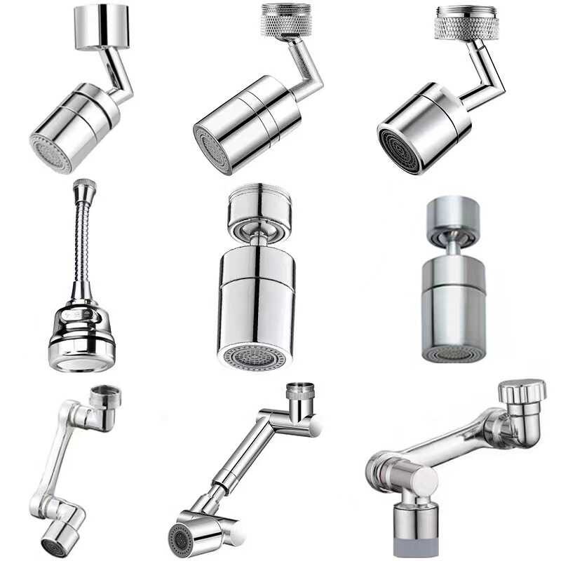 ɞ Kitchen Universal Faucet Extender Mechanical Arm Splash Proof Aerator ...