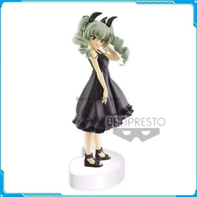 BANDAI Original GIRLS Und PANZER Anchovy PVC Anime Action Figure EXQ ...