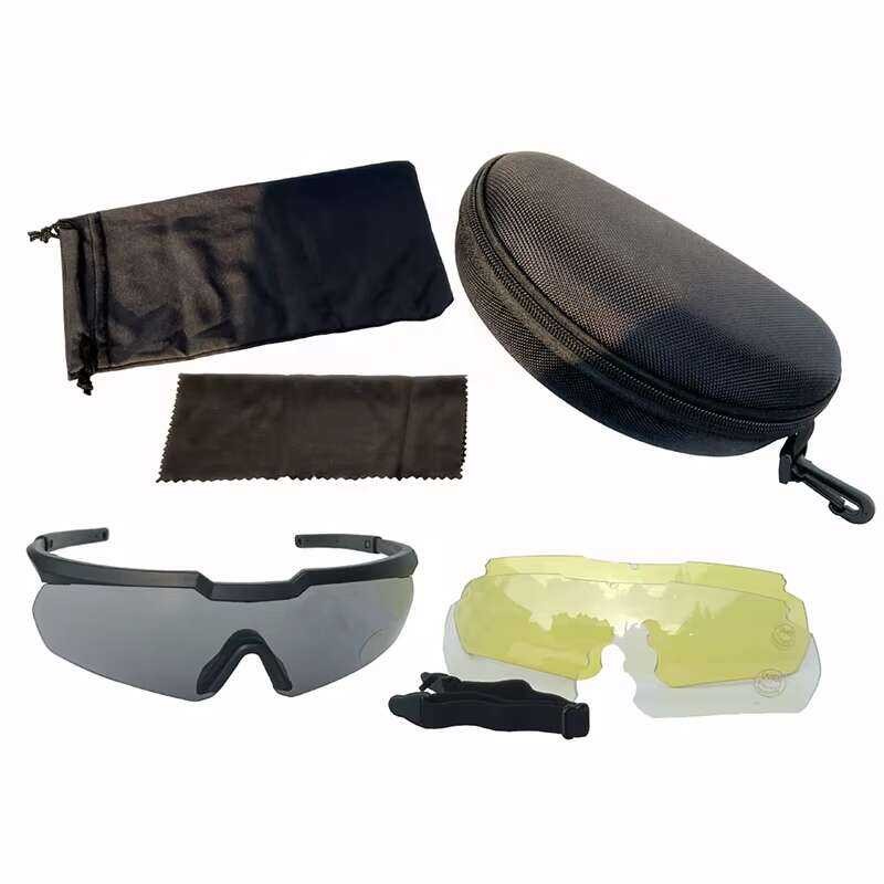 Tactical Combat Sunglasses Men Tactical Eyeshield Shooting Glasses ...