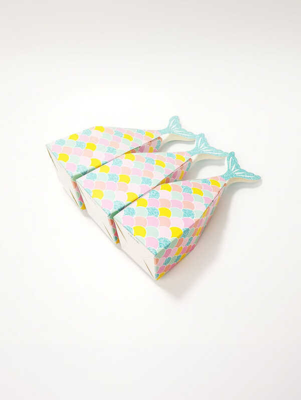 Ocean Theme Foldableing Candy Triangular Birthday Gift Packaging Party ...