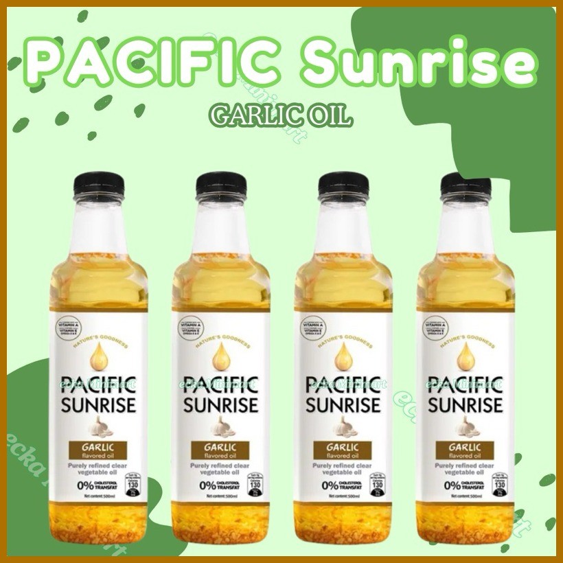 Pacific Sunrise Flavoured Garlic Oil 500ml | Shopee Philippines