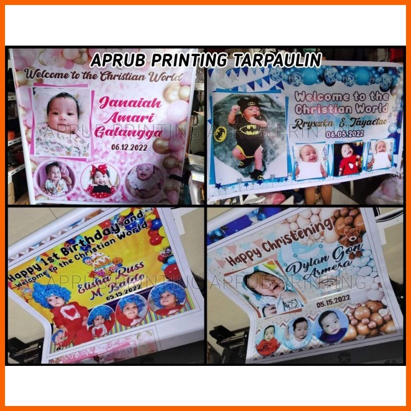 TARPAULIN FREE LAYOUT EVENT BACKDROP PARTY Christening Wedding Debut ...