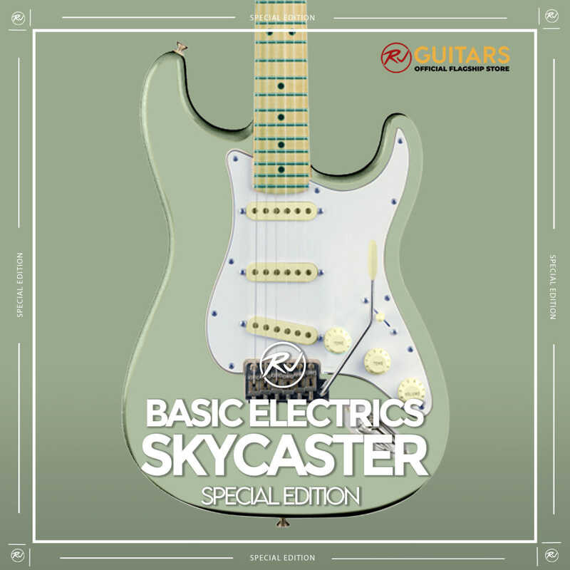 RJ Basic Electrics - Skycaster Electric Guitar Sss/Hss/Left Handed With ...