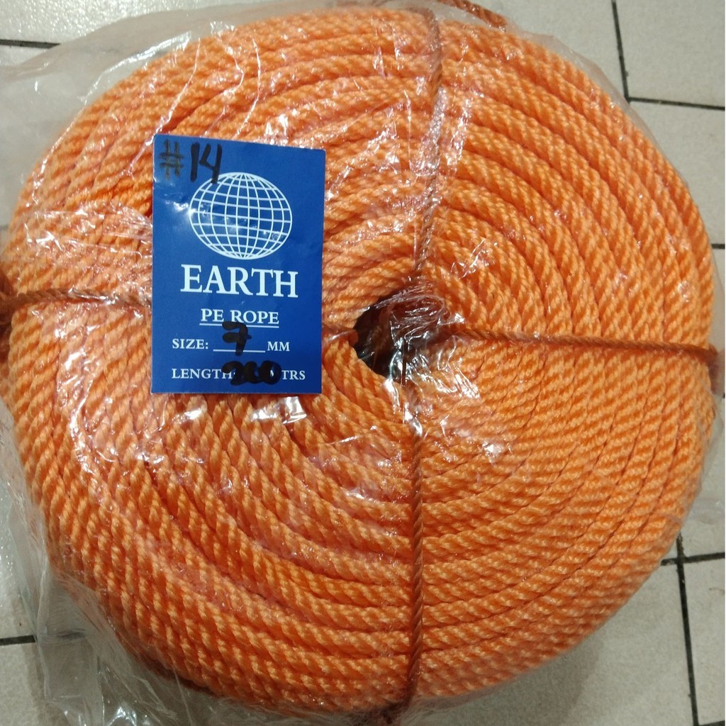 ۞ NYLON ROPE no.14 7mm 200meters use for construction farm good quality ...