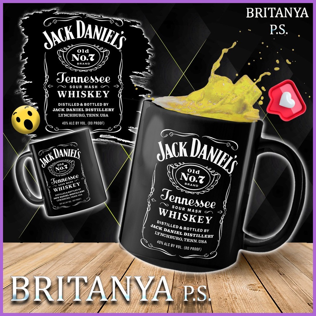 ๑ JACK DANIELS, GINEBRA, BLACK LABEL MUG DESIGN | Shopee Philippines