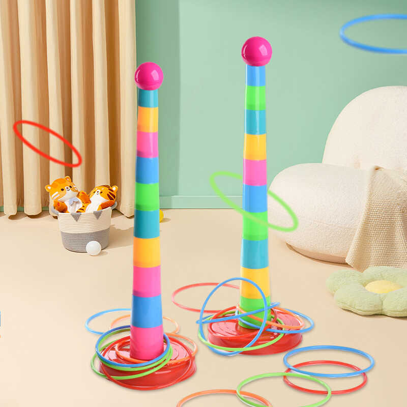 A0f 10 Layers Children Throw Circle Game Ferrule Stacked Toys Fun ...