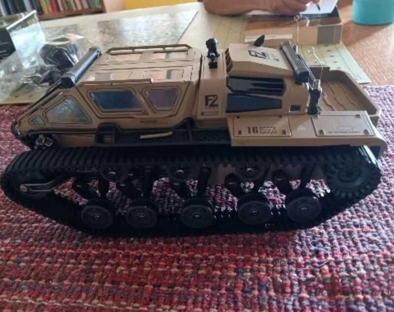 JJRC C8812 RIPSAW Ev3-F4 Full Scale Tracked RC Tank Simulation Model ...