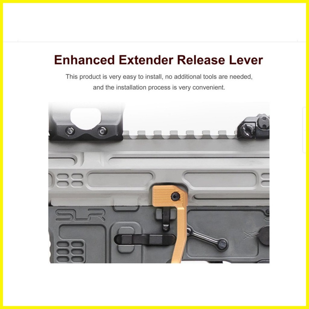 ¤ Enhanced BAD Lever Ambidextrous Mount-On Side Plate 5.56/223 For M4 ...