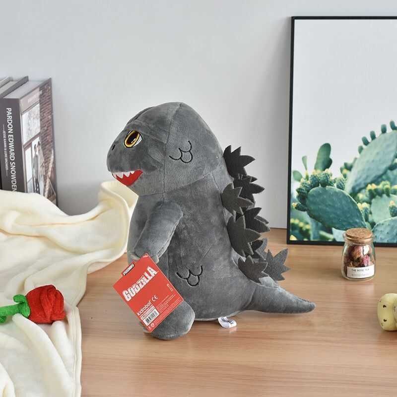 New 2024 20CM Q Version Godzilla hand puppet plush toy Toys Cute Soft ...