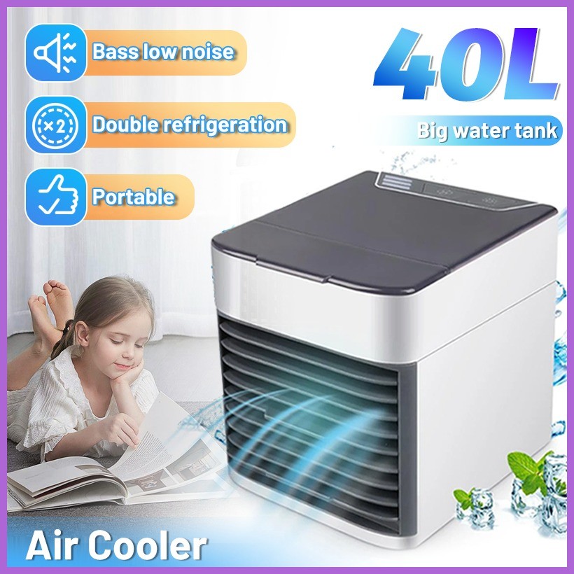 CT Life Air Cooler Fan Air Conditioner Mini Air Cooler Upgraded 2.0 ...