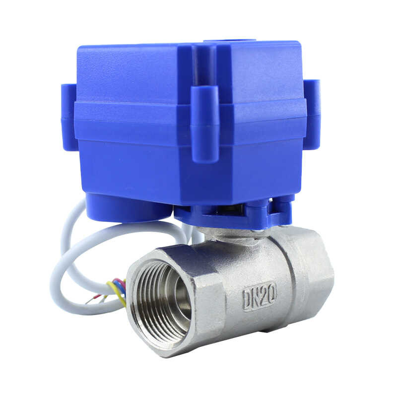 Stainless Steel Electric Ball Valve, Electric Two-Way Valve, Micro ...