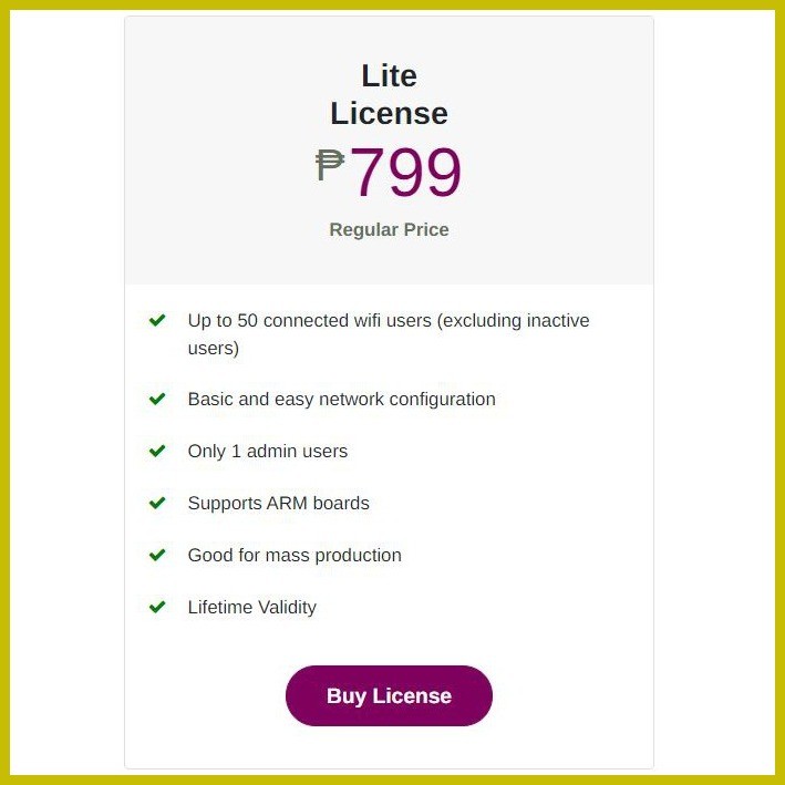 § DAFOXTECH | AdoPiSoft Wifi License - (LITE VERSION) | Shopee Philippines