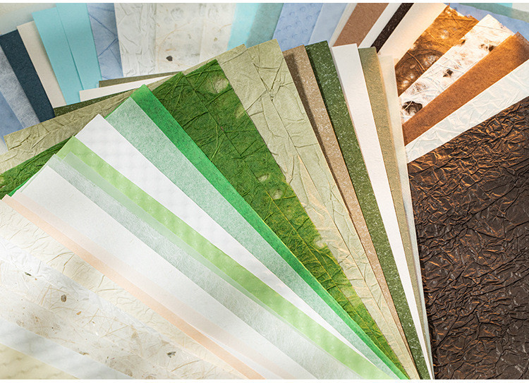 Specialty paper material package Simplicity series vintage style ...