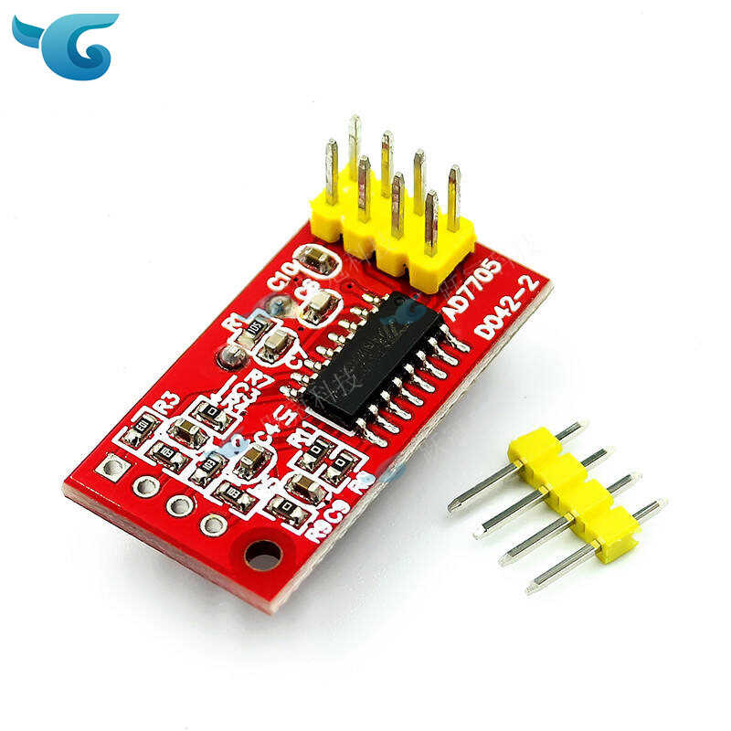 AD7705 Dual 16 bit ADC Data Acquisition Module Input Gain Programmable ...