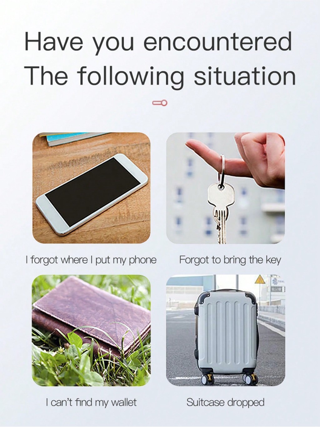 Car GPS Mini Circular Locator Wireless Positioning Anti Loss Device Key ...