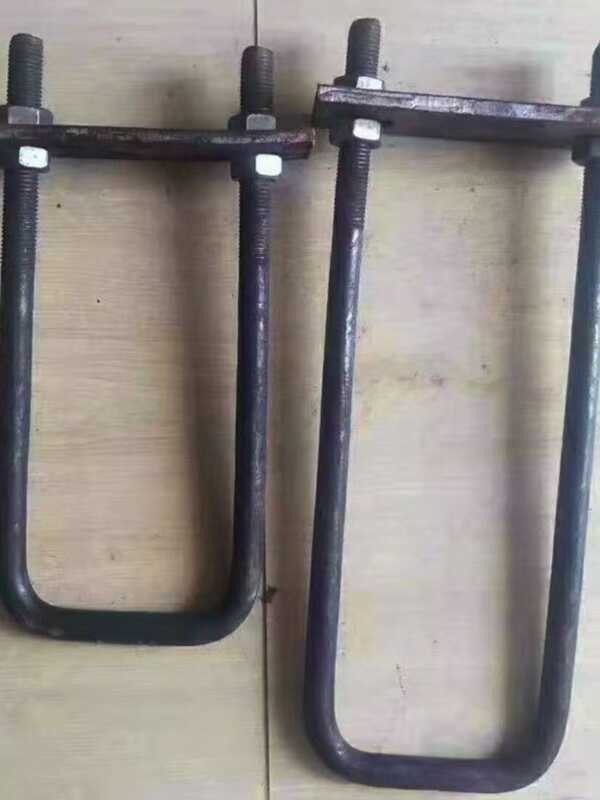 Pre embedded parts of unloading platform, lifting ring, steel wire rope ...
