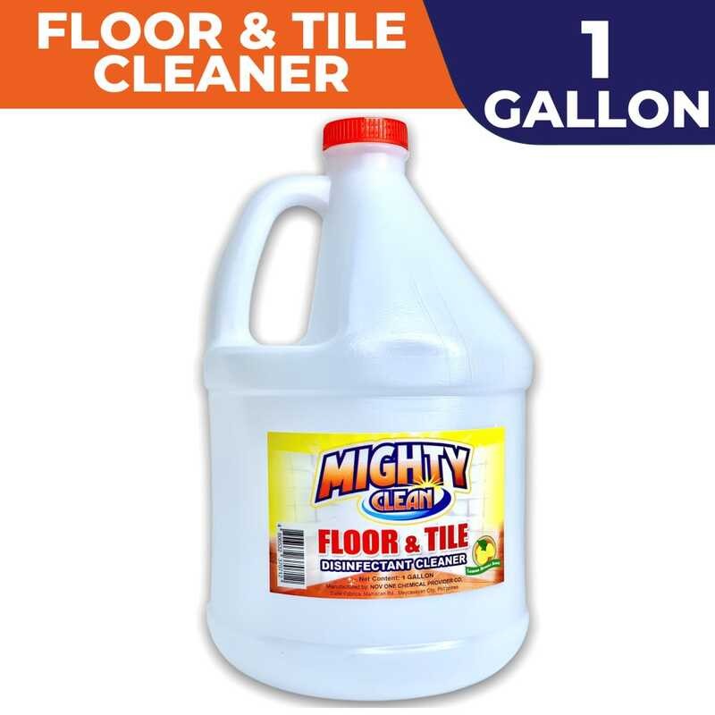 Mighty Clean Disinfectant Cleaner Floor & Tile Multi-Surface 1 GALLON - FLOOR TILE | Shopee ...