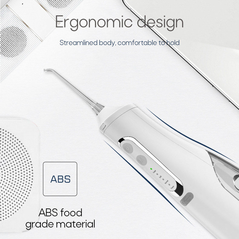 Portable water flosser oral irrigator Teeth cleaning pulse water deep ...