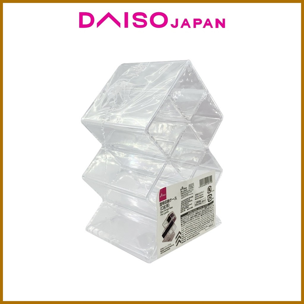 Daiso Clear Storage Case for Lipsticks | Shopee Philippines