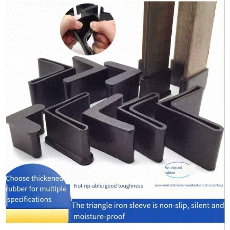 Rubber Footing Angle Bar Rubber Footing L-Shaped Rubber Footing ...
