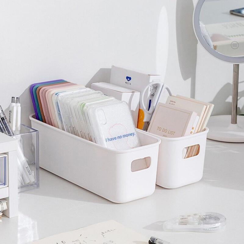 ANTT Stackable Desktop Storage Box Rectangle Trays Makeup Vanity ...