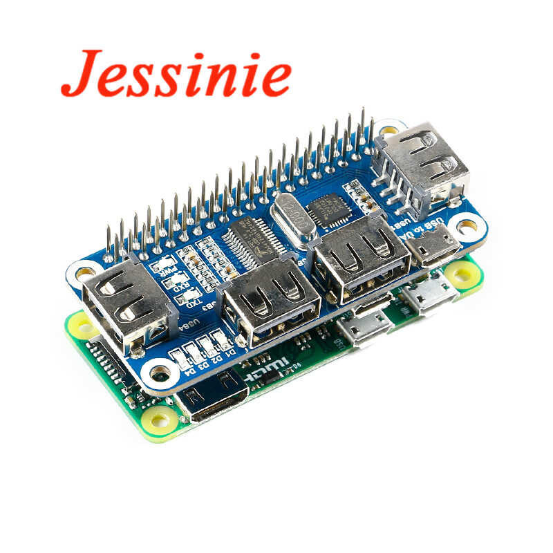 Raspberry ☆ Pi 4B/Zero W To Ethernet Rj45 Network Port USB HUB Splitter ...