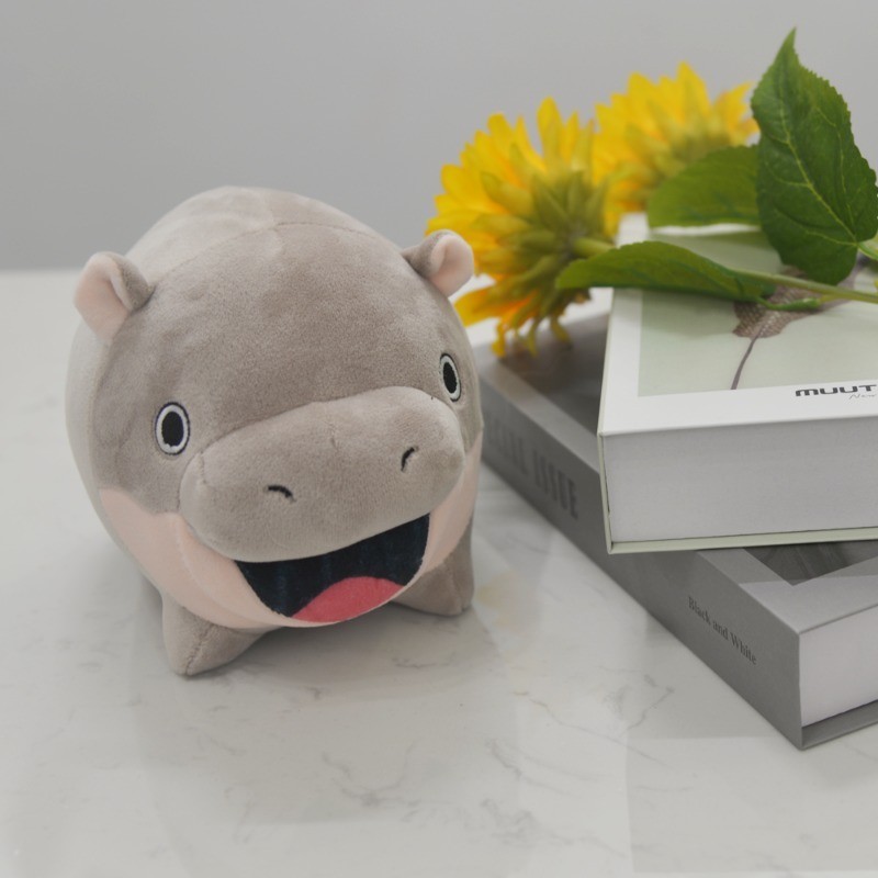Moo Deng Plush Toy Moo Deng Hippo Plushie Doll Backpack Slippers Fun ...