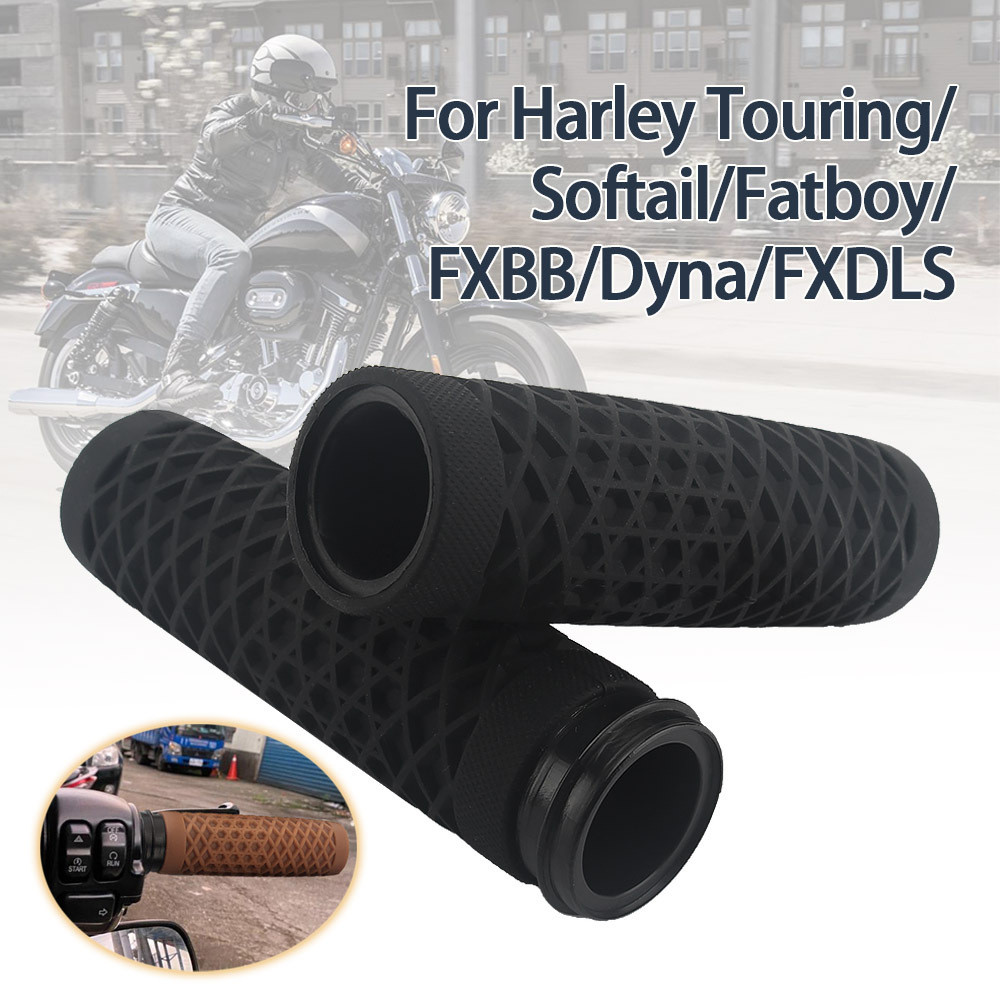 Handlebar F5 Motorcycle Hand Grips For Harley Touring Street Glide Road ...