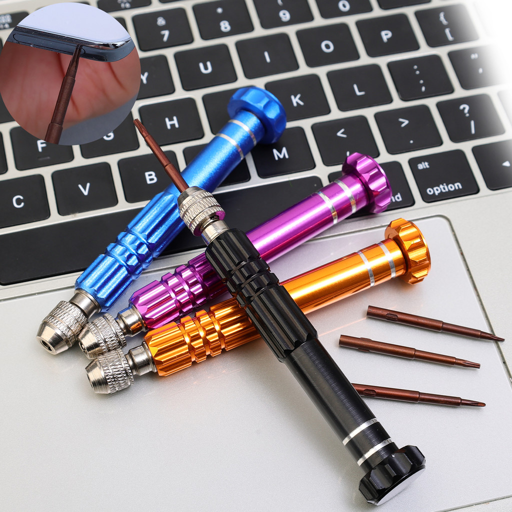 5-in-1 Aluminum Alloy Screwdriver - Mobile Phone Disassembly ...