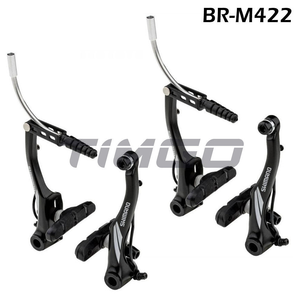 Shimano Altus Acera Alivio BR-T4000 MTB Brake Caliper V-Brake Upgrade BR-M422 with Brake Shoe ...