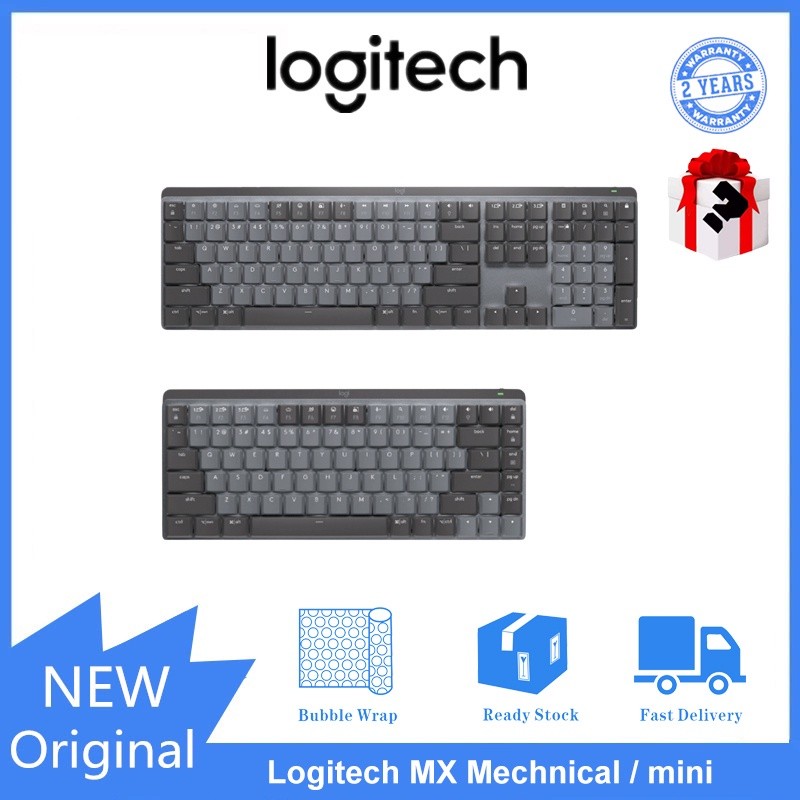 Logitech MX Mechanical/MX Mechanical Mini mechanical keyboard wireless ...