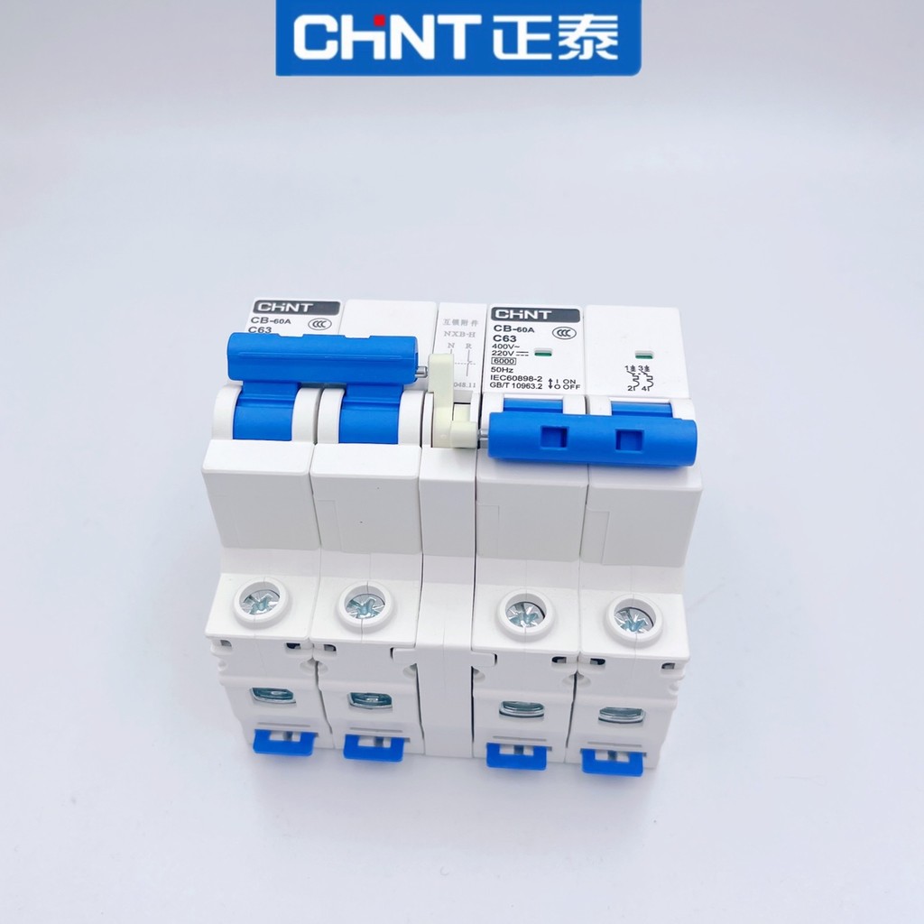 CHINT CB-60G DC ATS DC/AC 110V 220V NXB/DZ47-60 63A Electric Vehicle ...