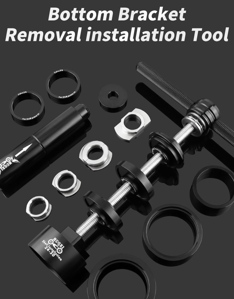 MUQZI Bicycle Bottom Bracket Install And Removal Tool Axle Disassembly ...