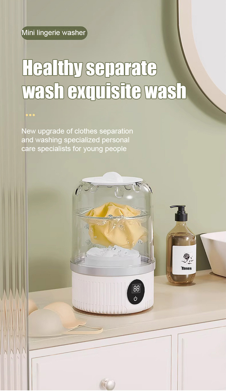 Intelligent identification laundry equipment Wash cups Charging Travel ...