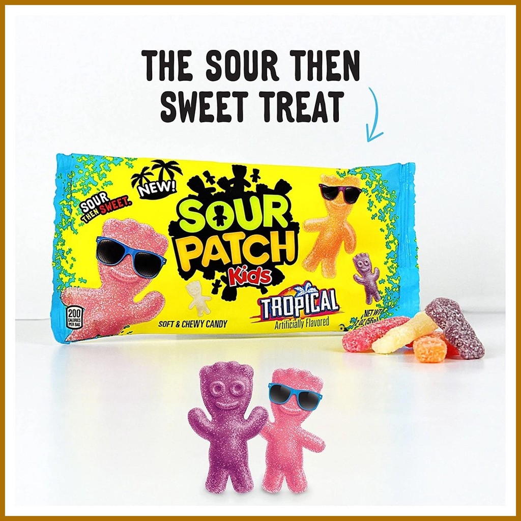 SOUR PATCH KIDS & SWEDISH FISH Soft & Chewy Candy | Shopee Philippines