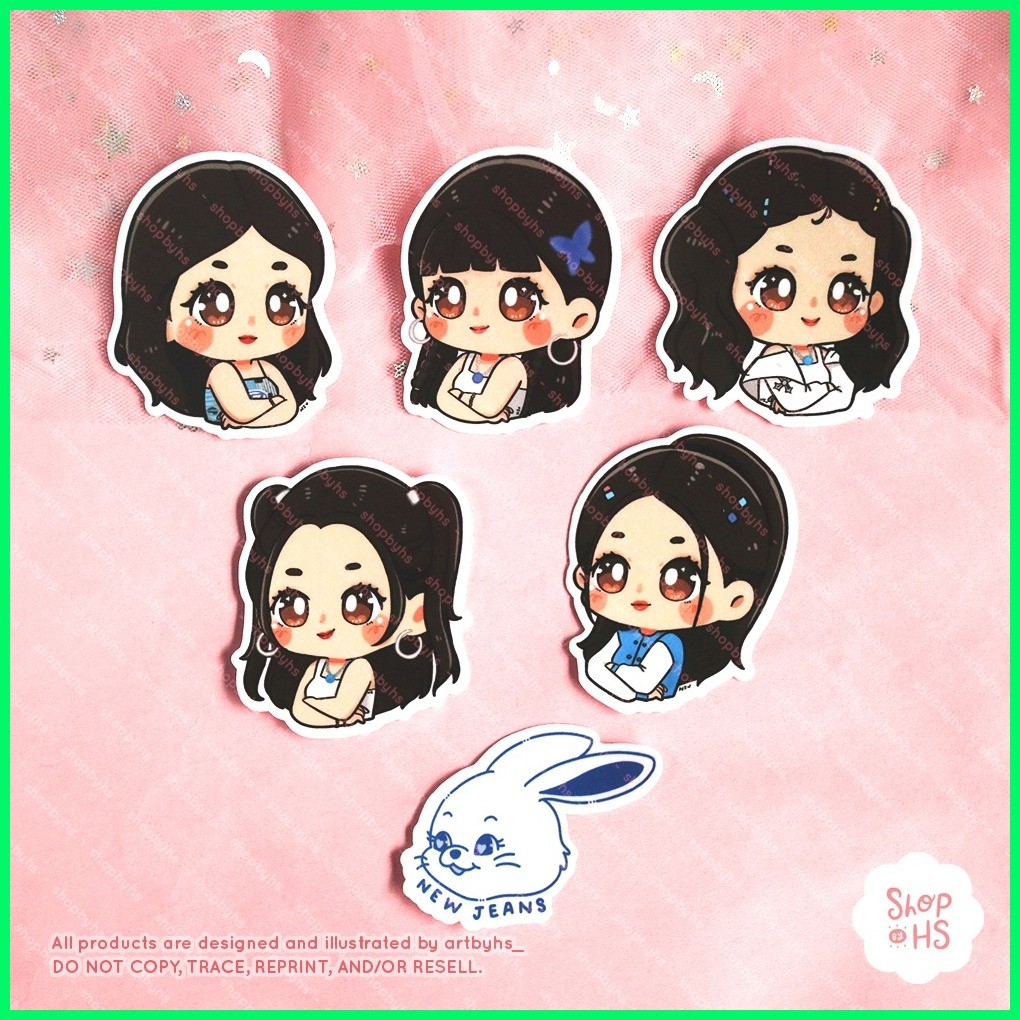 NewJeans Hype Boy Fanart Sticker Set | Shopee Philippines