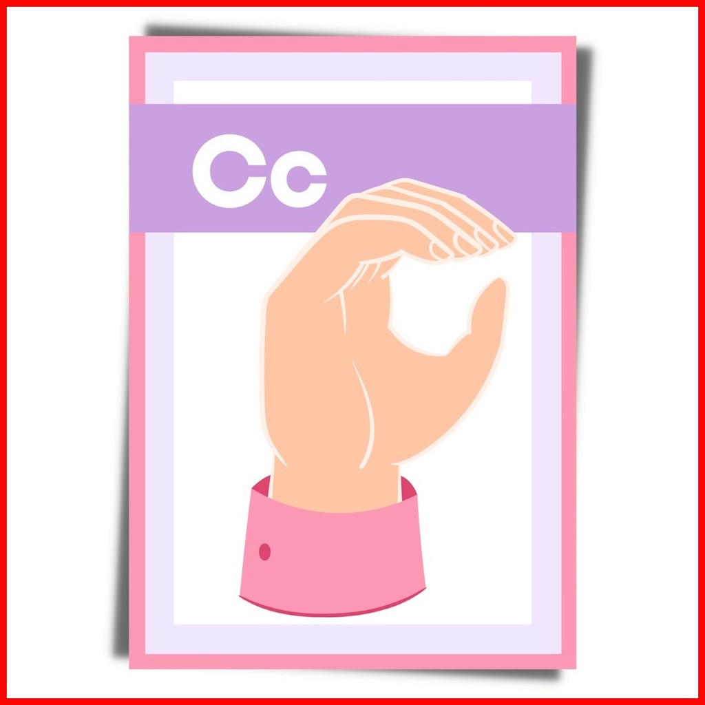 Filipino Sign language Alphabet Flashcards (FSL), Sign Numbers ...