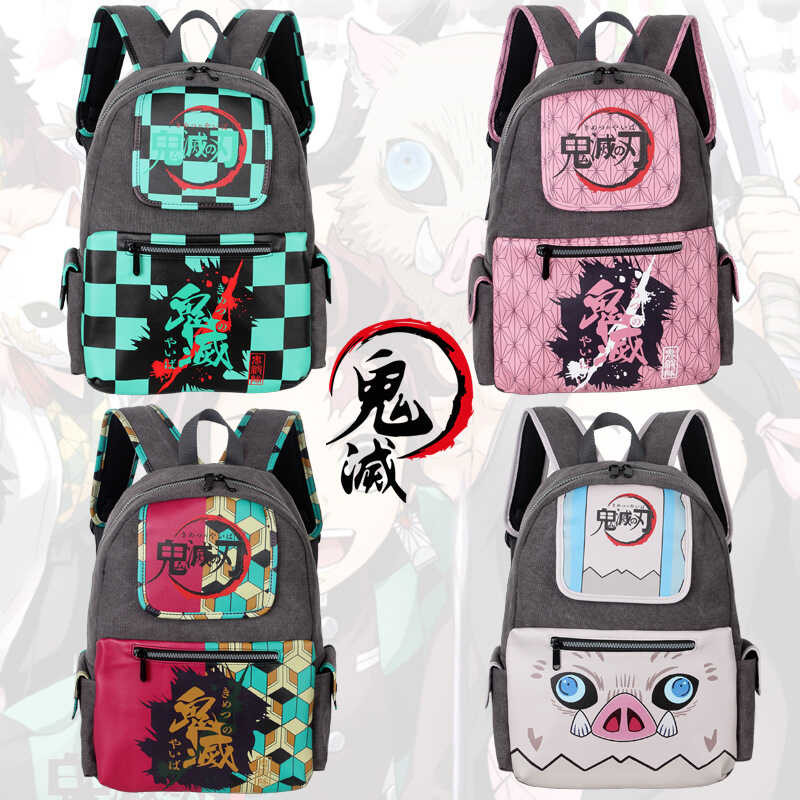 C3 Ng Demon Slayer Tomioka Yoshitomo Tanjiro You Bean Student Backpack ...
